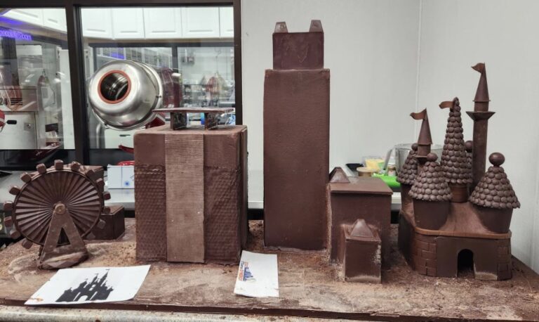 This pastry chef has made chocolate molds of everything from Ferris ...