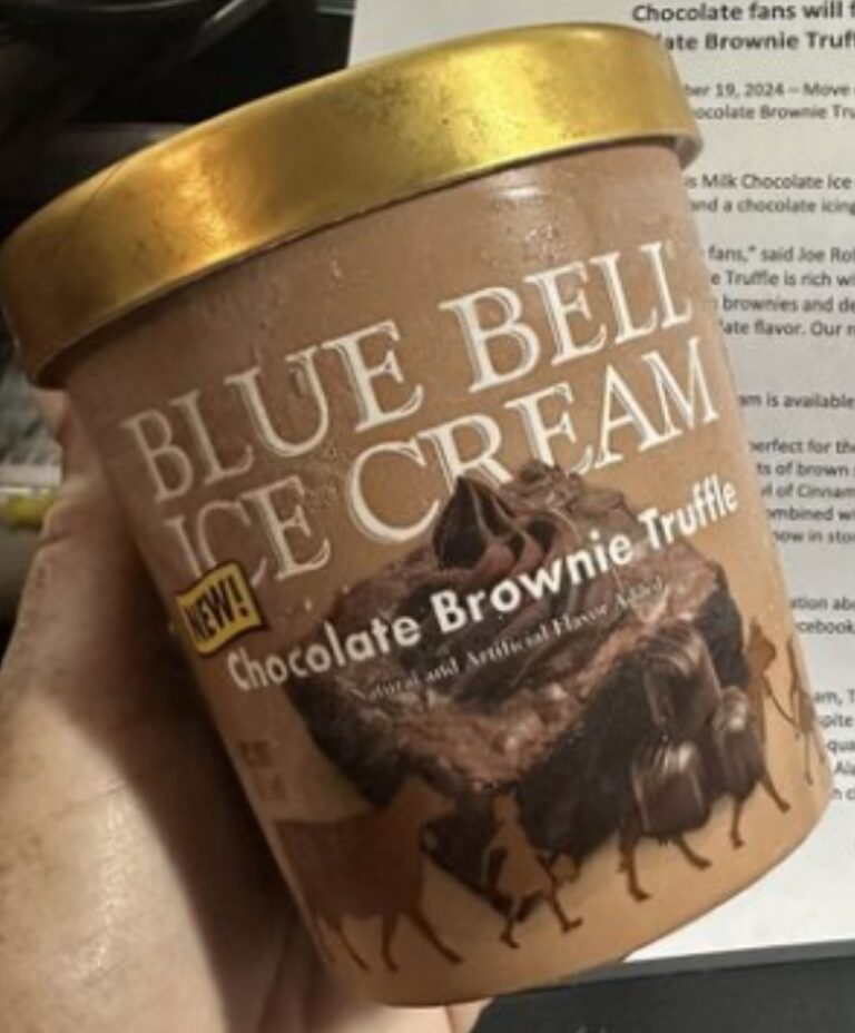 VERY IMPORTANT: Review of Blue Bell’s newest flavor, Chocolate Brownie ...